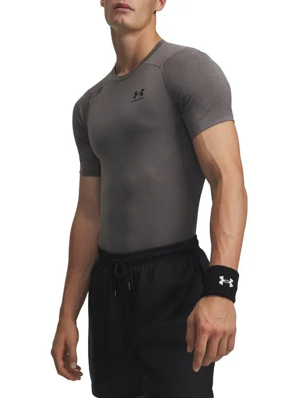 Under Armour Heatgear® Armour Compression Performance T-shirt - Carbon Heather