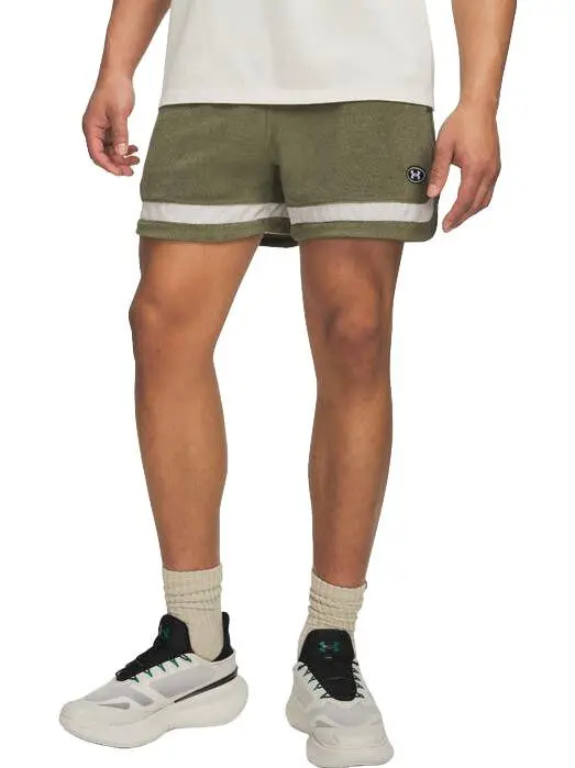 Under Armour Icon Terry Cloth Shorts - Marine Od Green