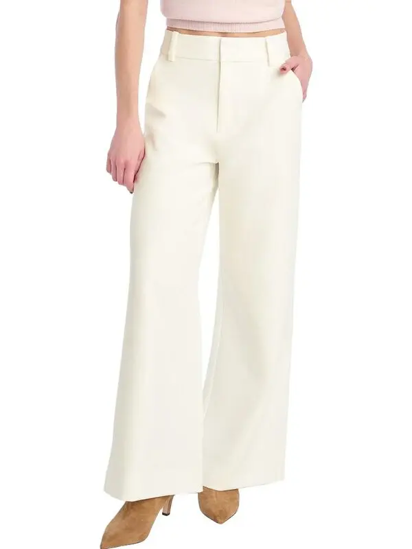 FAVORITE DAUGHTER The Jones Wide Leg Pants - Pearl