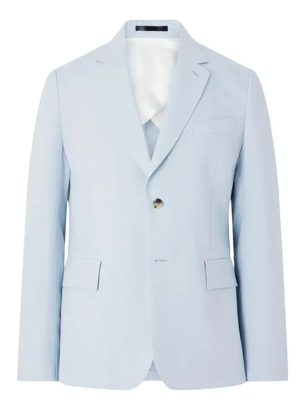 Paul Smith Linen Suit Jacket - Blue