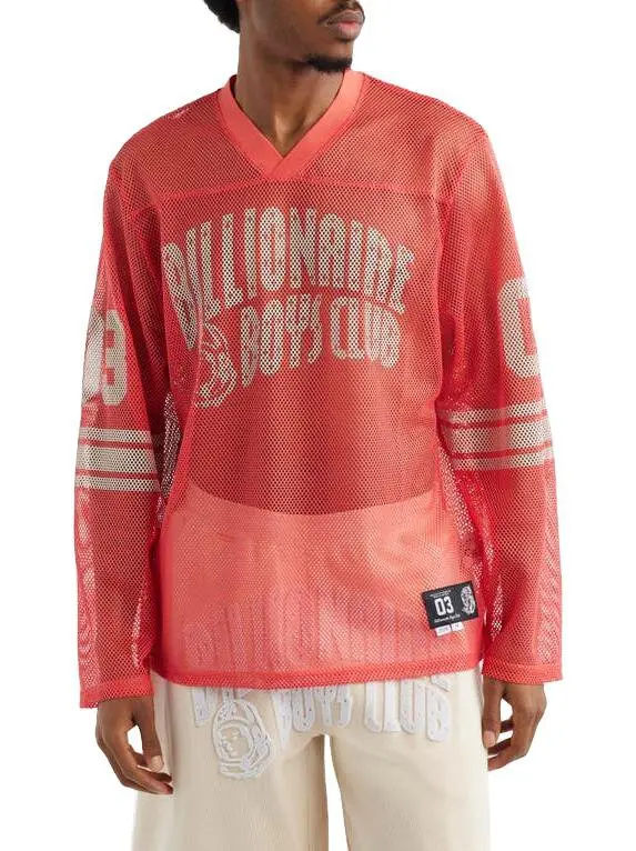 BILLIONAIRE BOYS CLUB Zone Jersey Knit Pullover - Rose Of Sharon