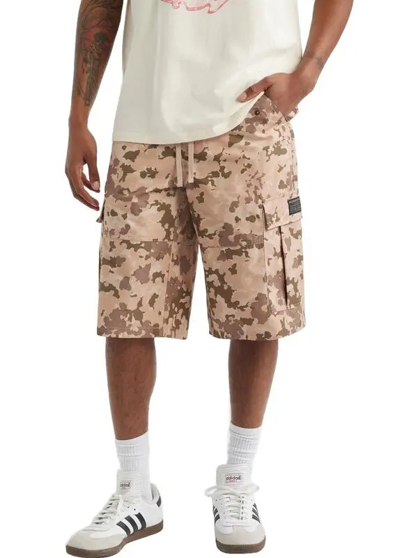 BILLIONAIRE BOYS CLUB Cotton-blend Cargo Shorts - Doeskin