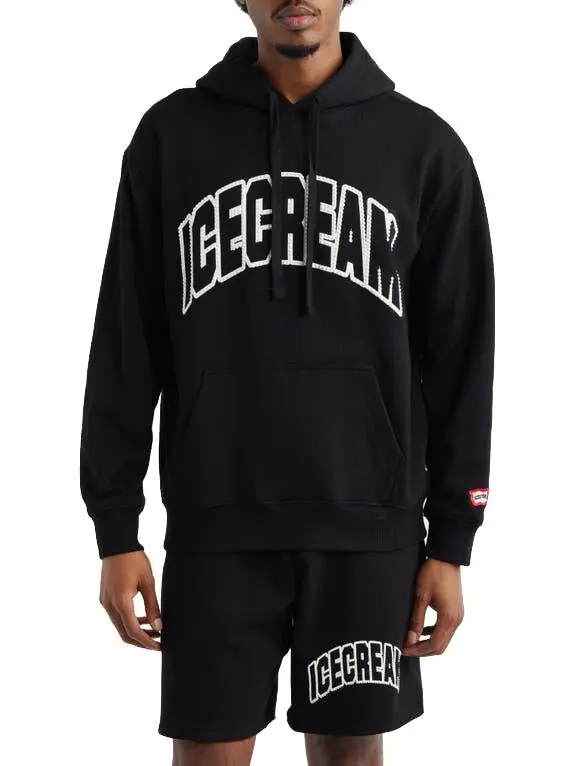 ICECREAM Soda Pop Graphic Hoodie - Black