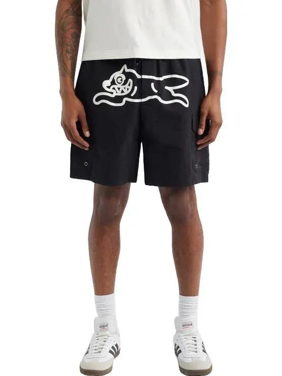 ICECREAM Breeze Cargo Shorts - Black