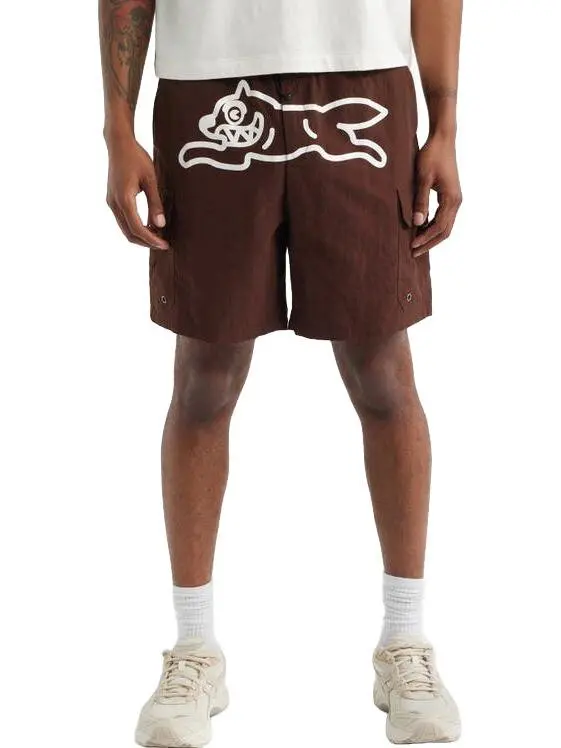 ICECREAM Breeze Cargo Shorts - Chestnut