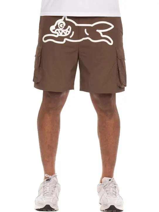 ICECREAM Breeze Cargo Shorts - Chestnut