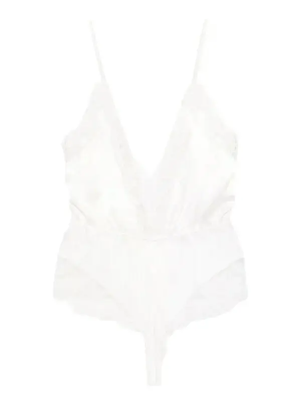 Kiki De Montparnasse Voltaire Bodysuit - Neutrals