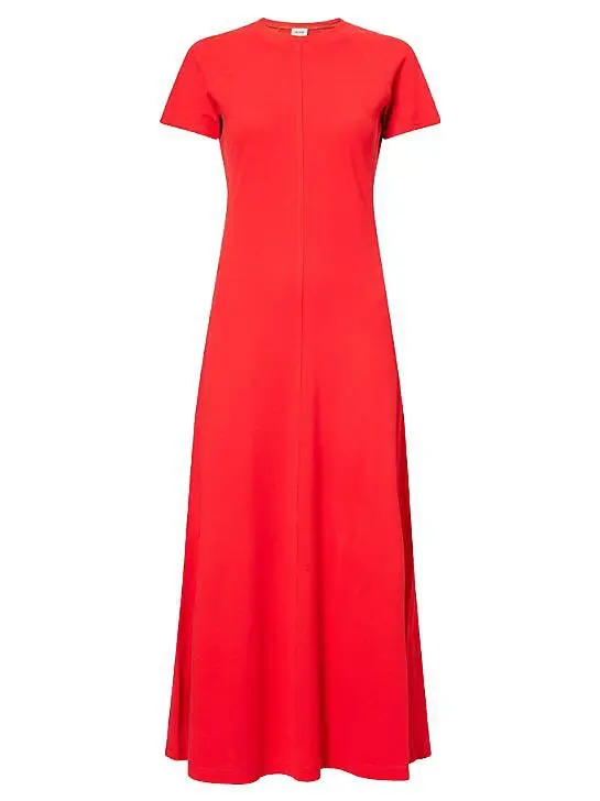 ME+EM Cotton-jersey Maxi Dress - Lipstick Red