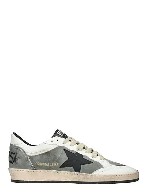 GOLDEN GOOSE Ball Star Suede Trainers - Blue Other