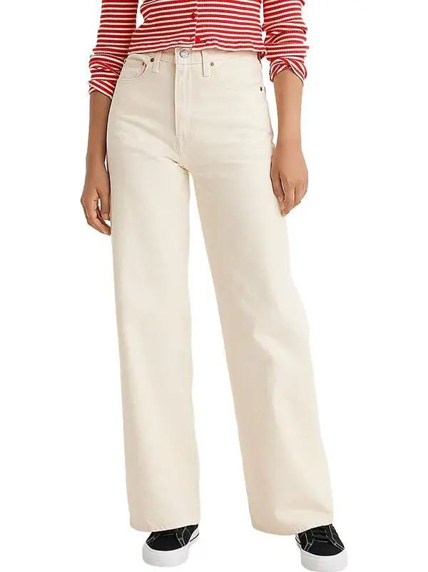 LEVI'S Ribcage Wide Leg Jeans - Barely Freezing