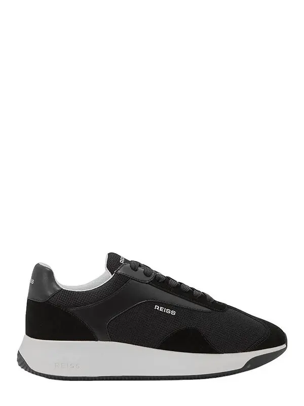 REISS Lightweight Running Sneakers - Black