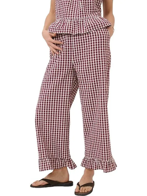 NOBODY'S CHILD Sia Pants - Brown