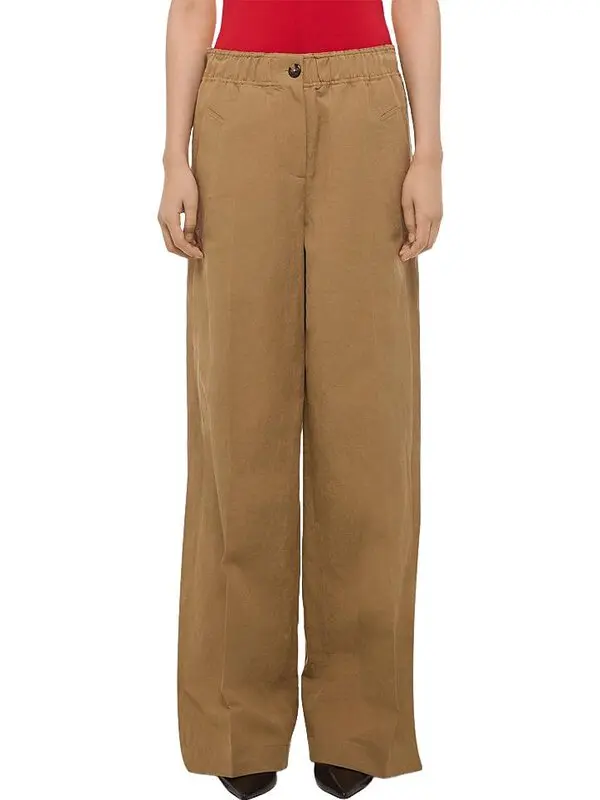Helmut Lang Sandwa Wide-leg Pants - Trench