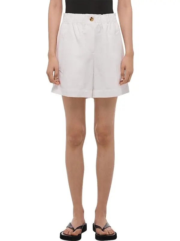 Helmut Lang Trench Shorts - White