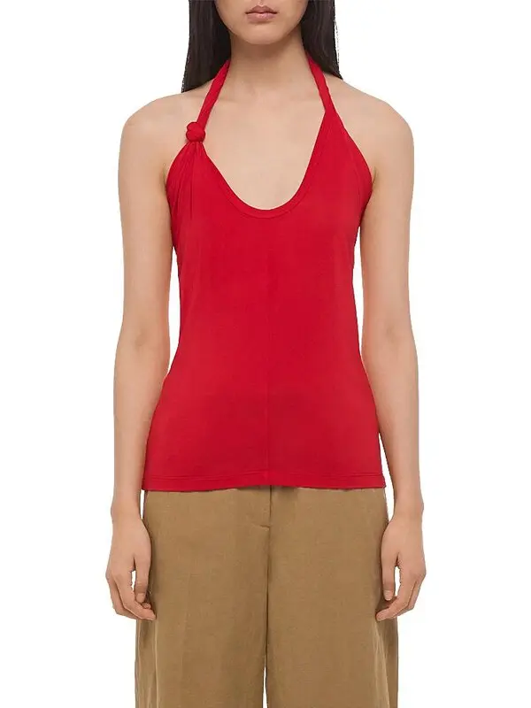 Helmut Lang Halter Neck Twist Dancer Top - Adrenaline Rush