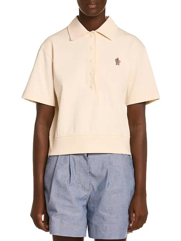 Moncler Polo Shirt - Natural