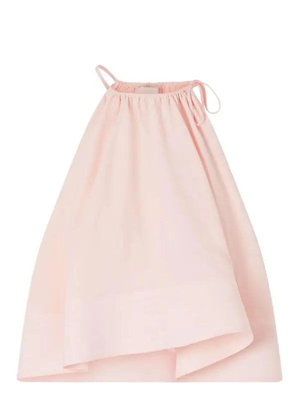 Stella McCartney Sleeveless Silk-crepe Top - Baby Pink