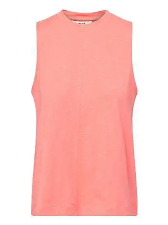 ME+EM Racerback Swing Cotton Tank Top - Candy Coral