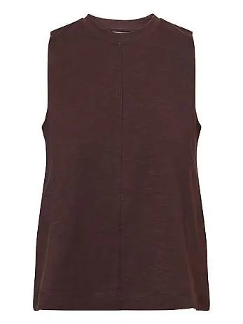 ME+EM Racerback Swing Tank Top - Cocoa Brown