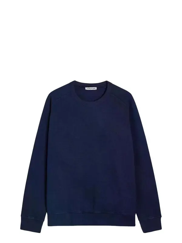 You Must Create Cotton Sweatshirt - Blue