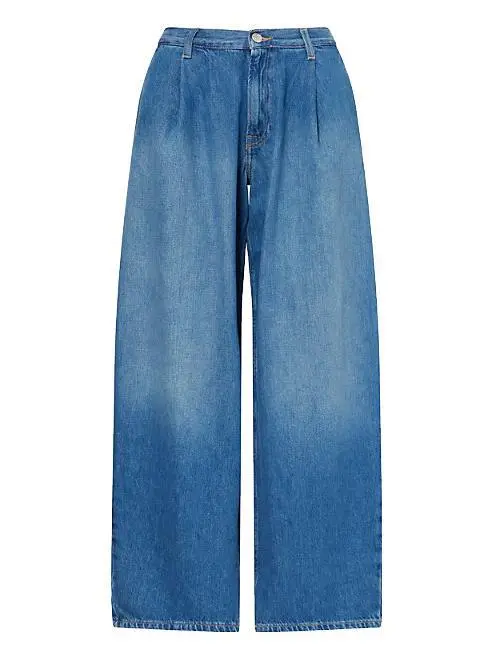 SAMSOE SAMSOE Saharper Wide-leg Denim Jeans - Fluid Denim