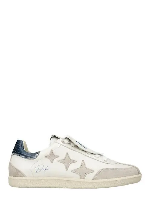 DUKE + DEXTER Plus Duke New York Leather Trainers - White/oth