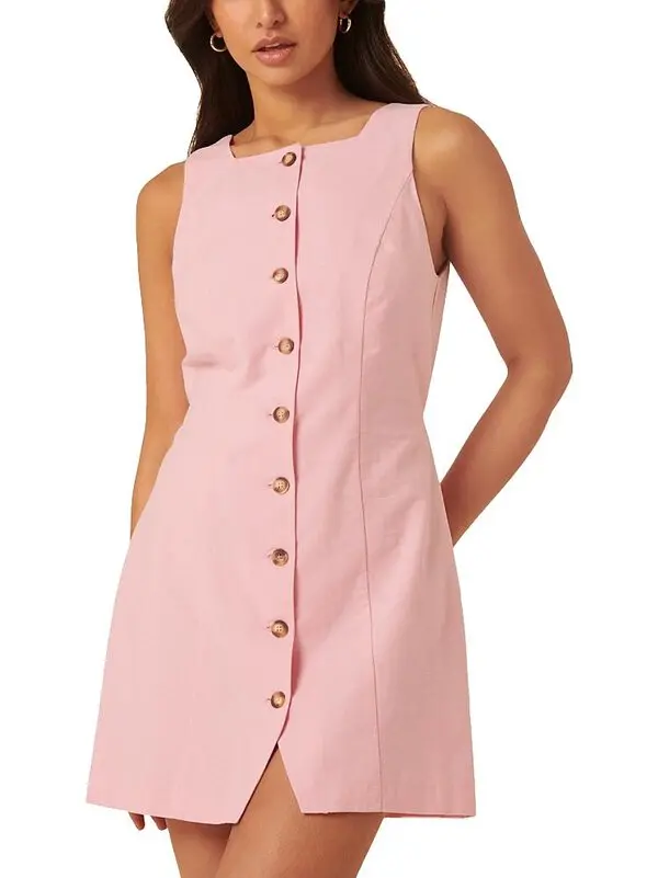 NOBODY'S CHILD Peri Mini Dress - Pink