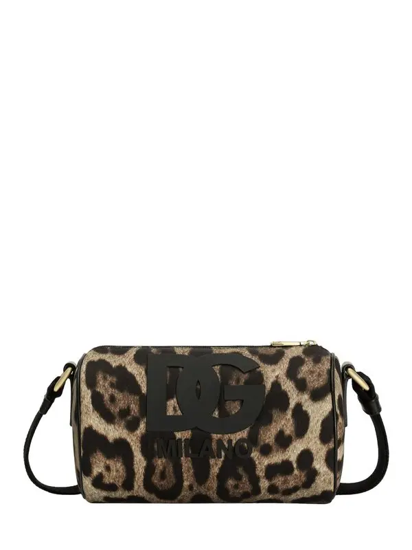 Dolce & Gabbana Leo- Nylon Crossbody Bag - Print