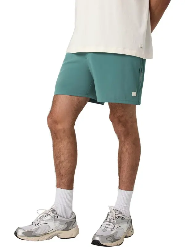 Vuori Banks Session 5" Shorts - Dark Cyan