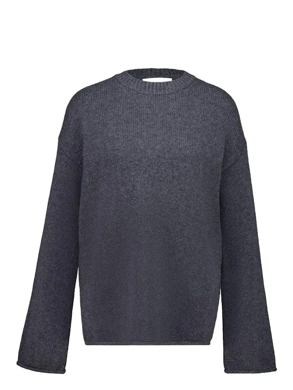 LISA YANG Kristy Cashmere Sweater - Grey