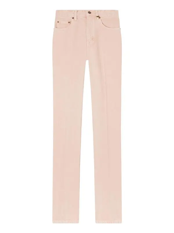 Chloé High-rise Slim-leg Jeans - Pink