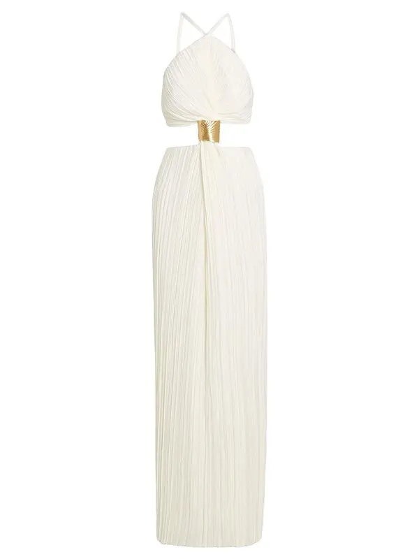 Cult Gaia Mitra Embellished Gown - Off-white