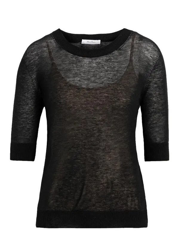 Max Mara Negelia Wool Sweater - Black