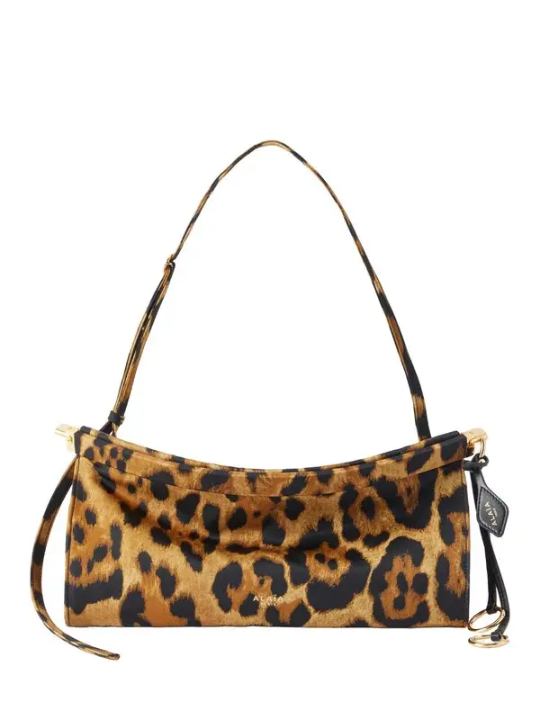 Alaïa Le Click Medium Leopard-print Shoulder Bag - Leopard Print