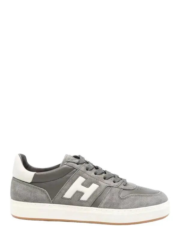 Hogan Appliqué Sneakers - Grey