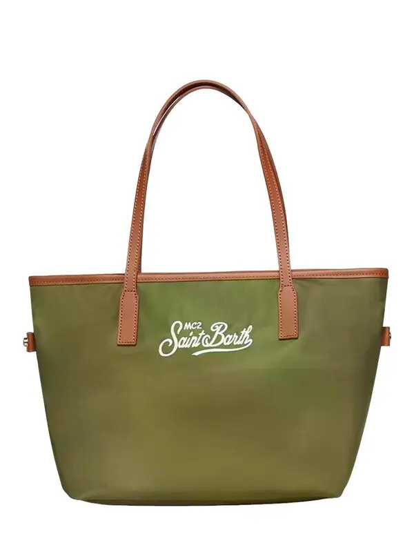 MC2 SAINT BARTH Medium City Tote Bag - Green