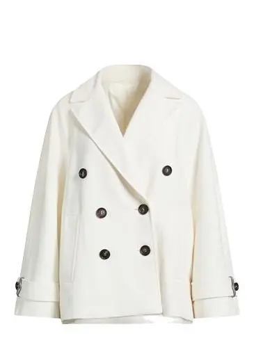 Brunello Cucinelli Cotton And Linen Blazer - White