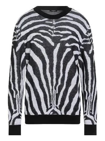 Balmain Jacquard-knit Sweater - Black