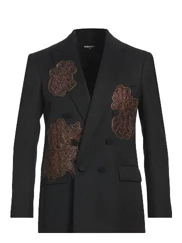 Dsquared2 Blazer Size Polyester, Virgin Wool - Black