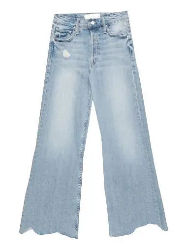 MOTHER Cotton-elastane Jeans - Blue