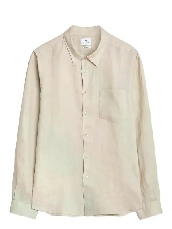 Paul Smith Button Chest-pocket Shirt - Neutrals