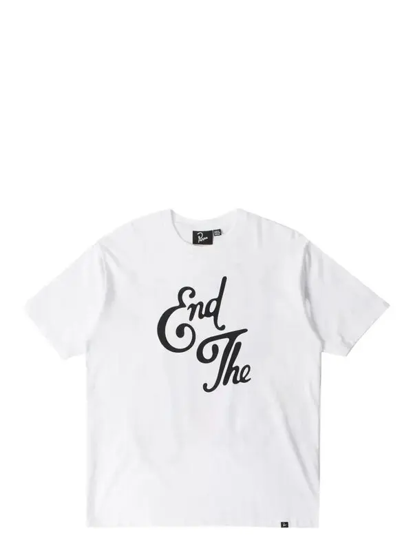 PARRA End The Loungechair Cotton T-shirt - White