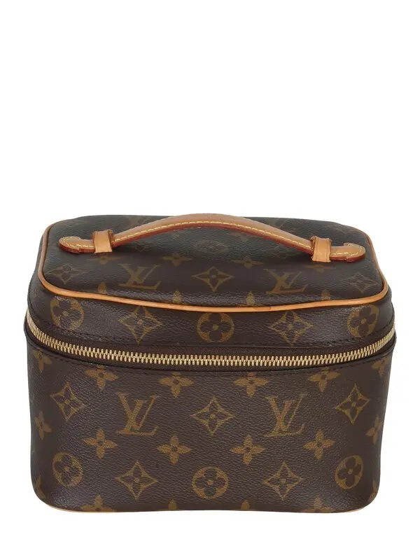 LOUIS VUITTON Monogram Canvas Nice Vanity - Brown