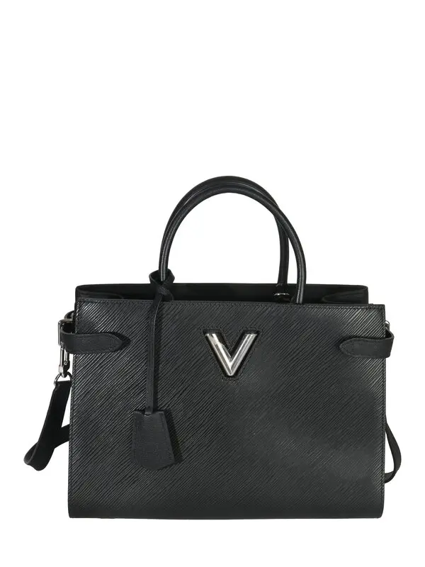LOUIS VUITTON Epi Twist Tote - Black