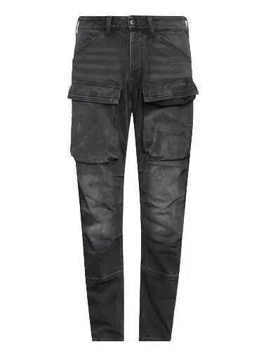 G-star Raw Cargo Jeans With Five-pocket Detailing - Black