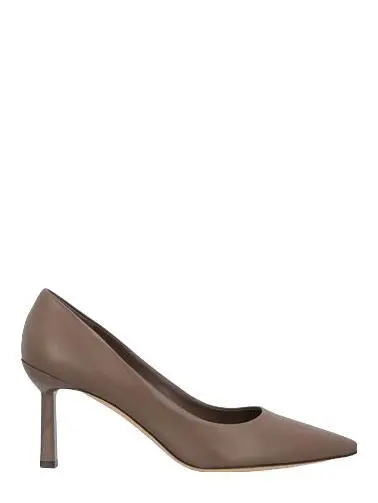 FERRAGAMO Pumps In Lambskin - Grey