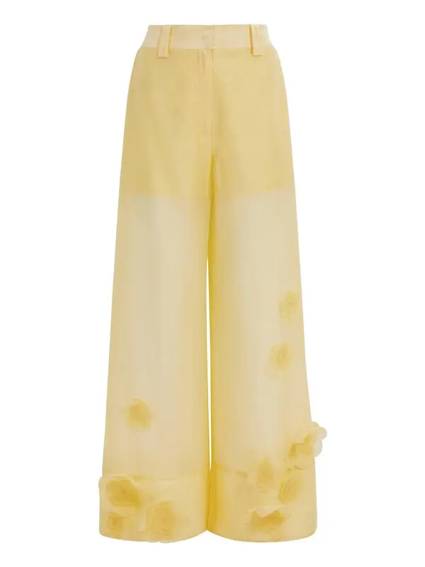 Aje Cloudscape Pant - Yellow