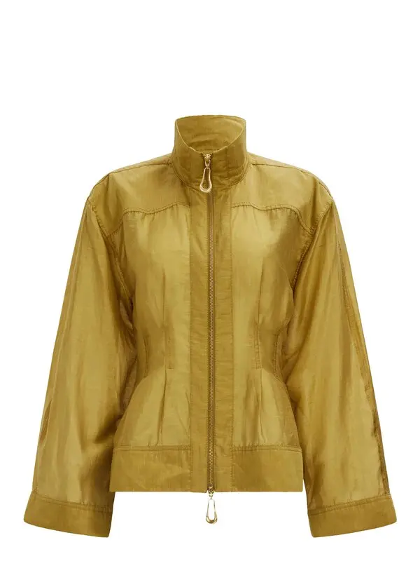 Aje Verdi Bomber Jacket - Olive