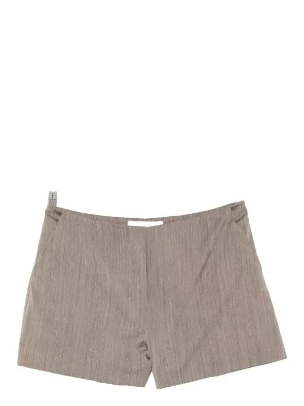 IRO PARIS Striped Shorts - Neutrals
