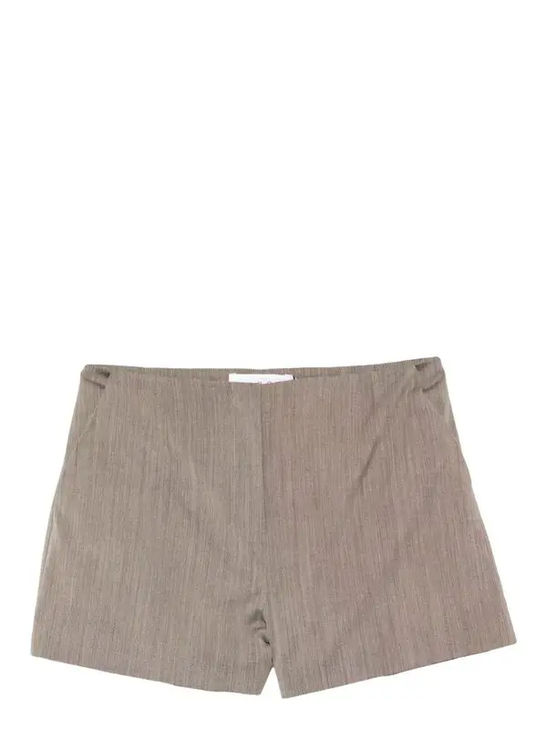 IRO PARIS Striped Shorts - Neutrals